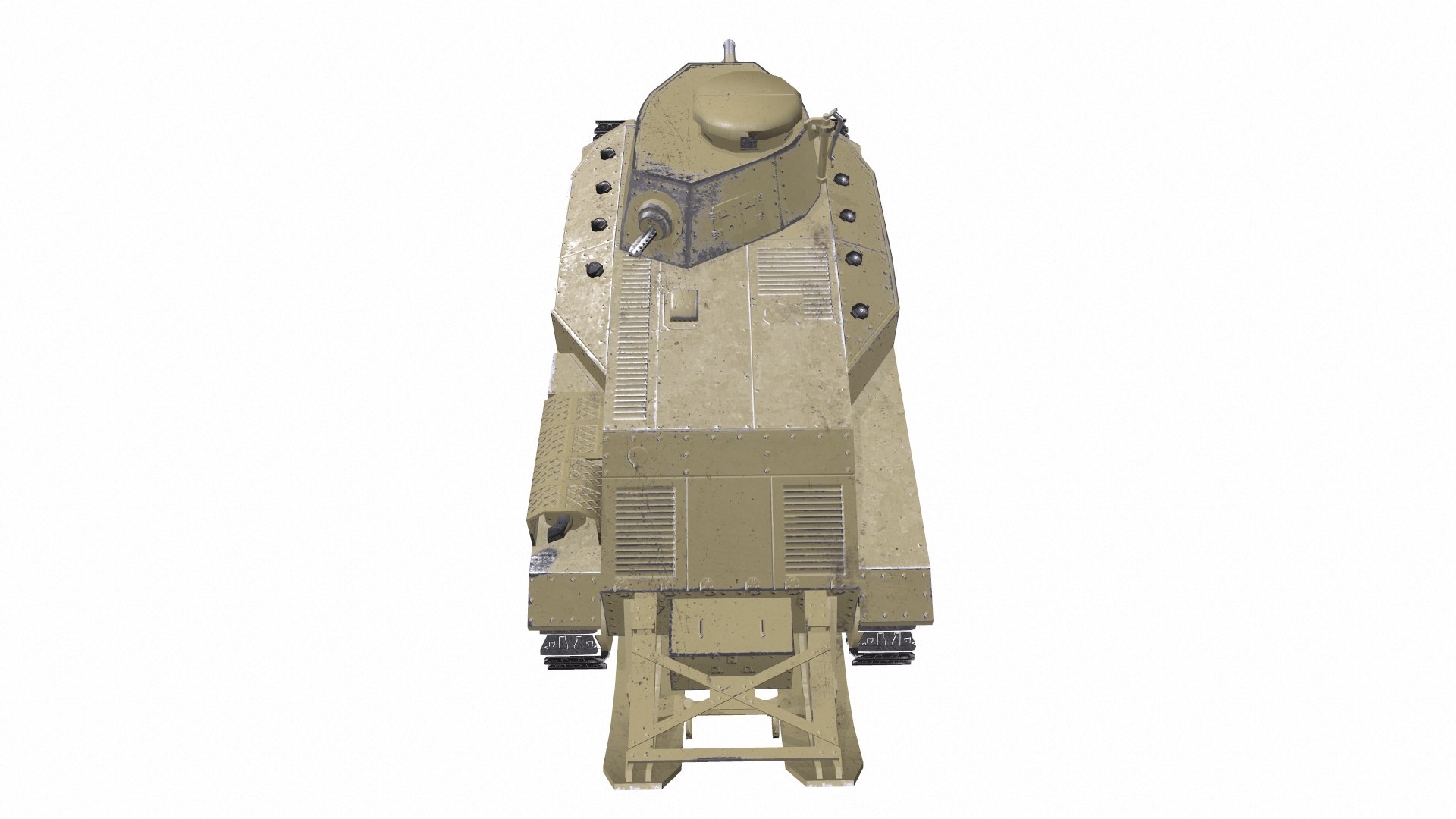 3D Type 89 I-go Tank - TurboSquid 1580762