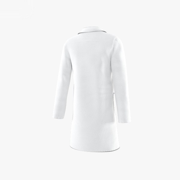 3D lab coat model - TurboSquid 1483618