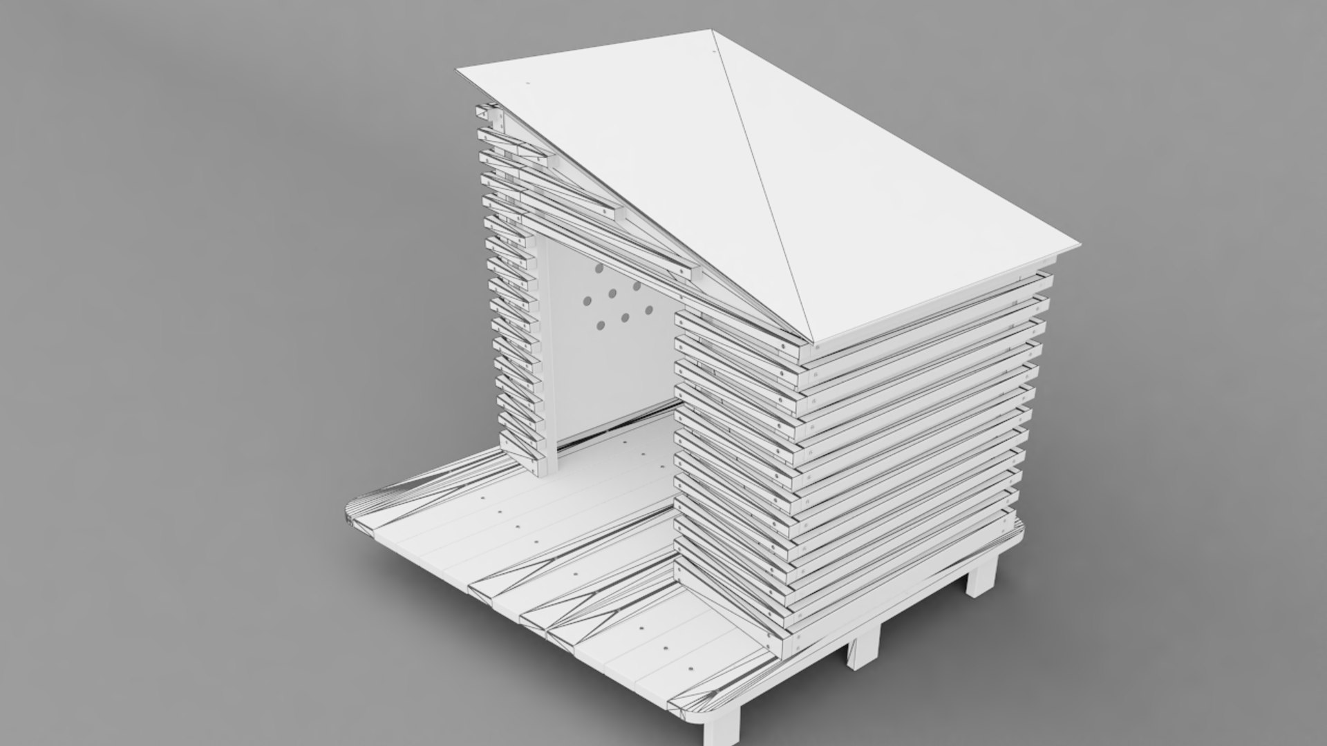 Dog House Project - 3D Model - TurboSquid 1275201