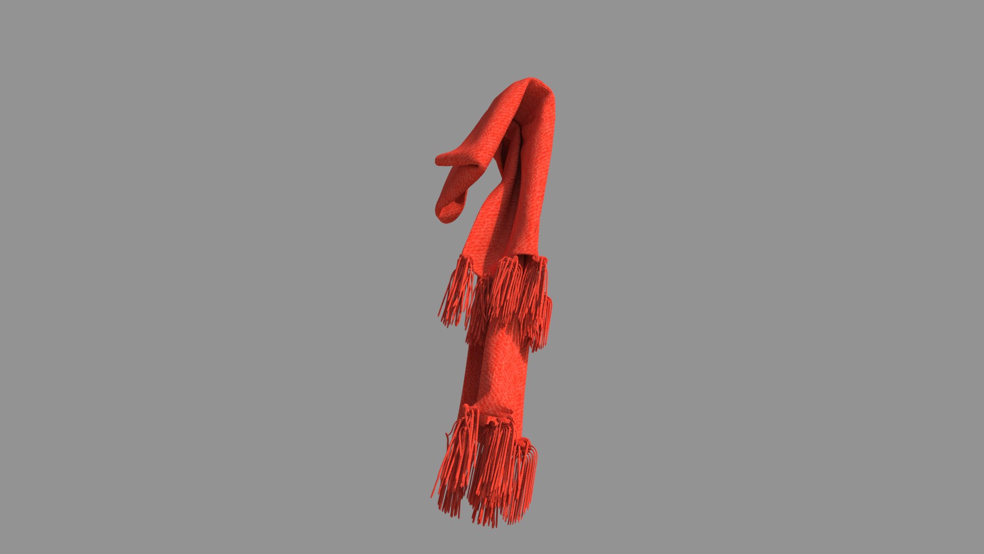Scarf 3D Model - TurboSquid 1975368