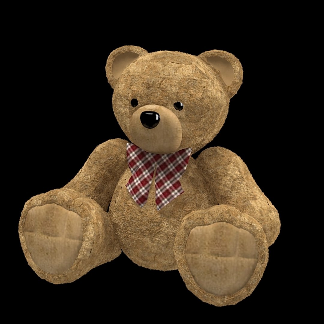 Toy Bear 3d Model