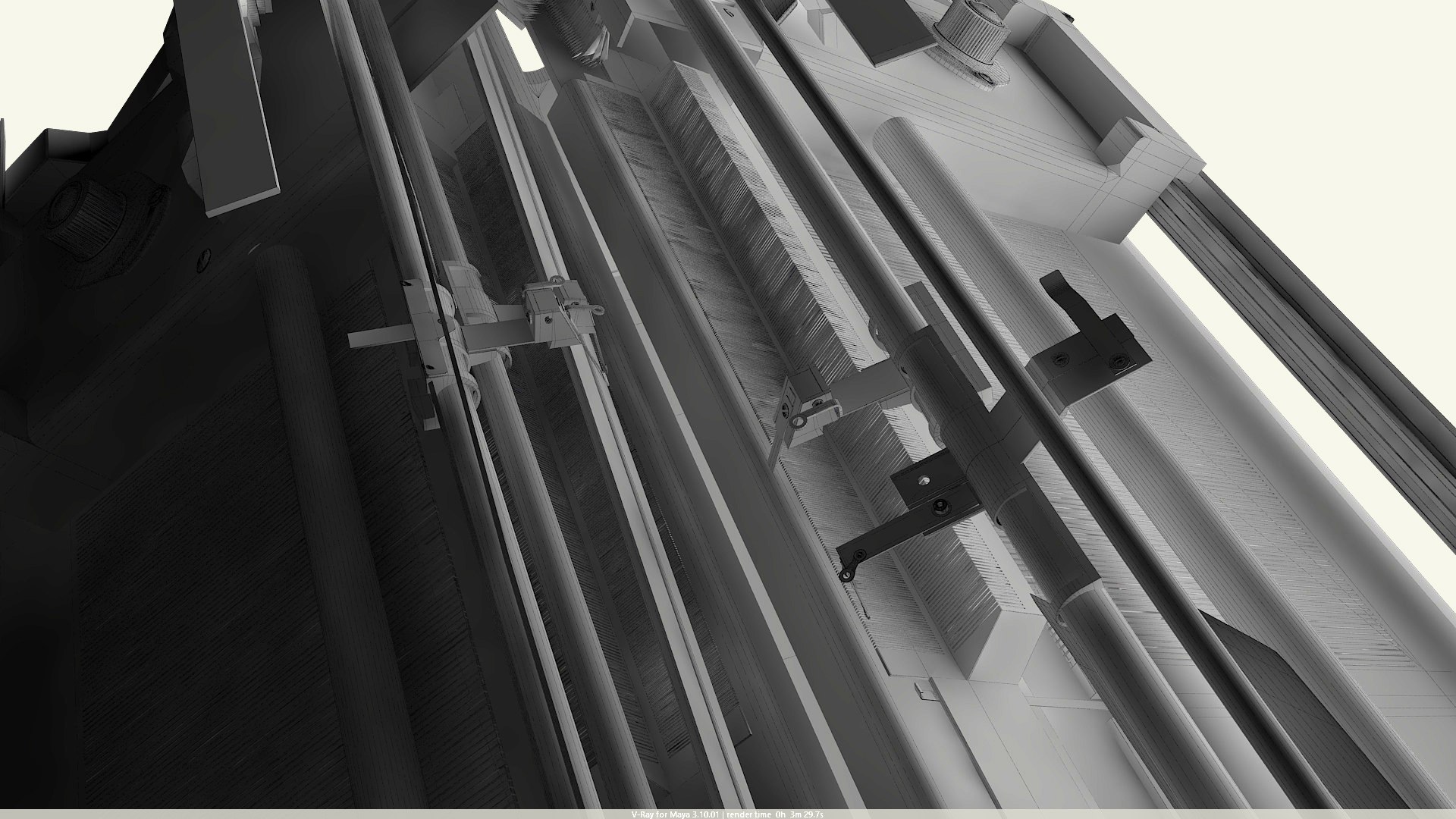 3D Model Knitting Machine - TurboSquid 1432038