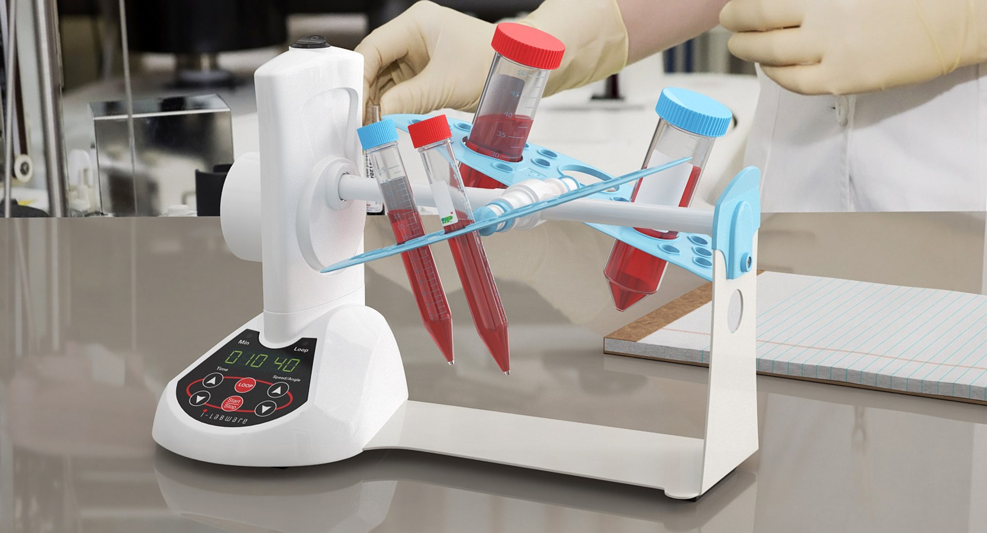 Lab Rotating Mixer 3D Model - TurboSquid 1280203