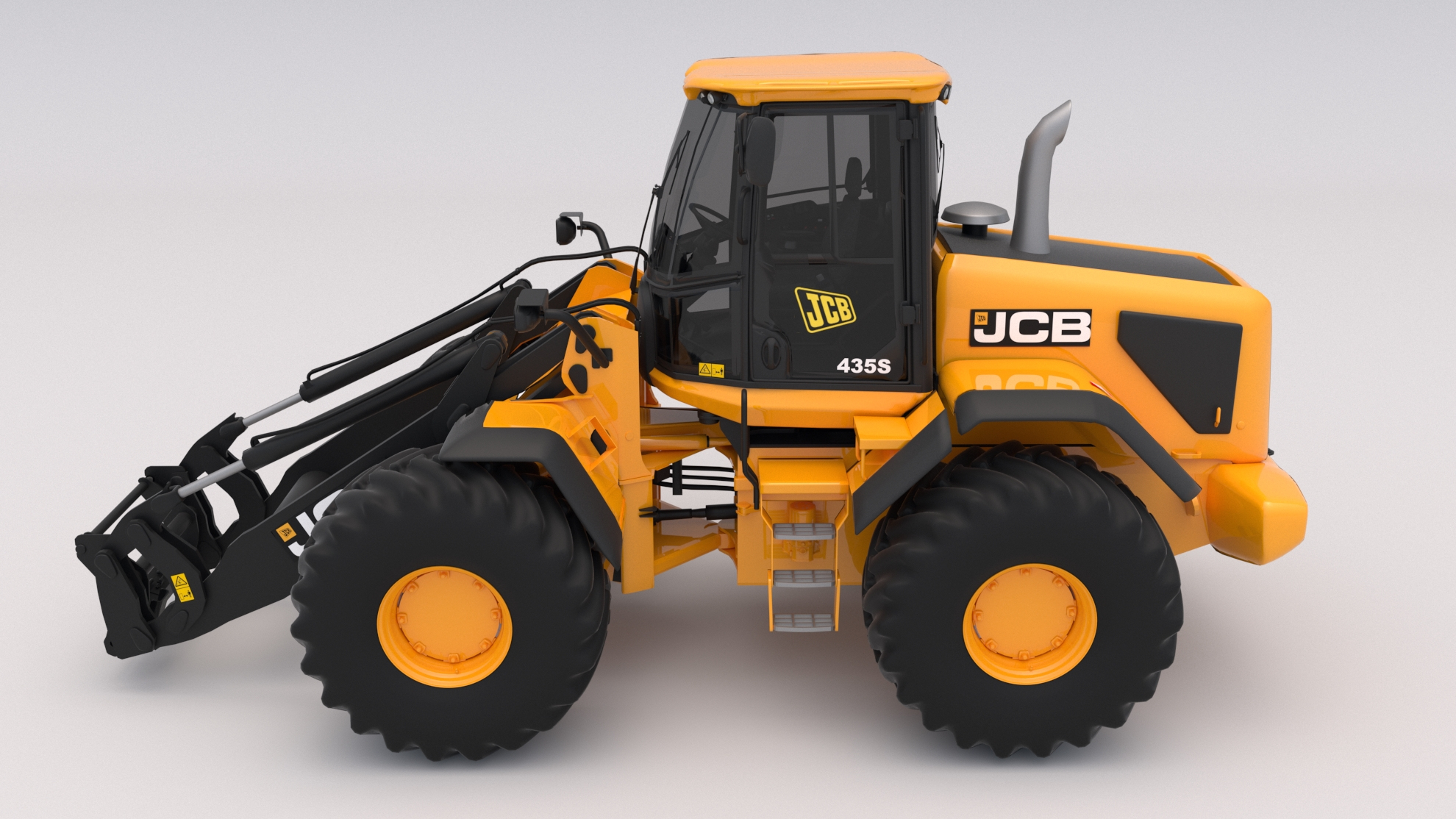modelo 3d Cargador JCB 435s - TurboSquid 1730332