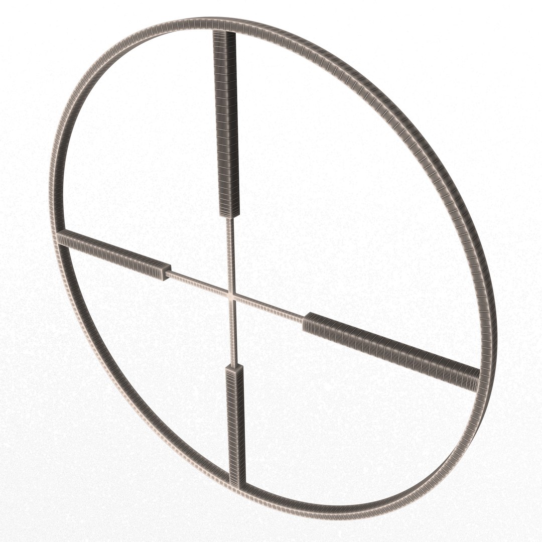 3D Sniper Target Symbol - TurboSquid 2029933