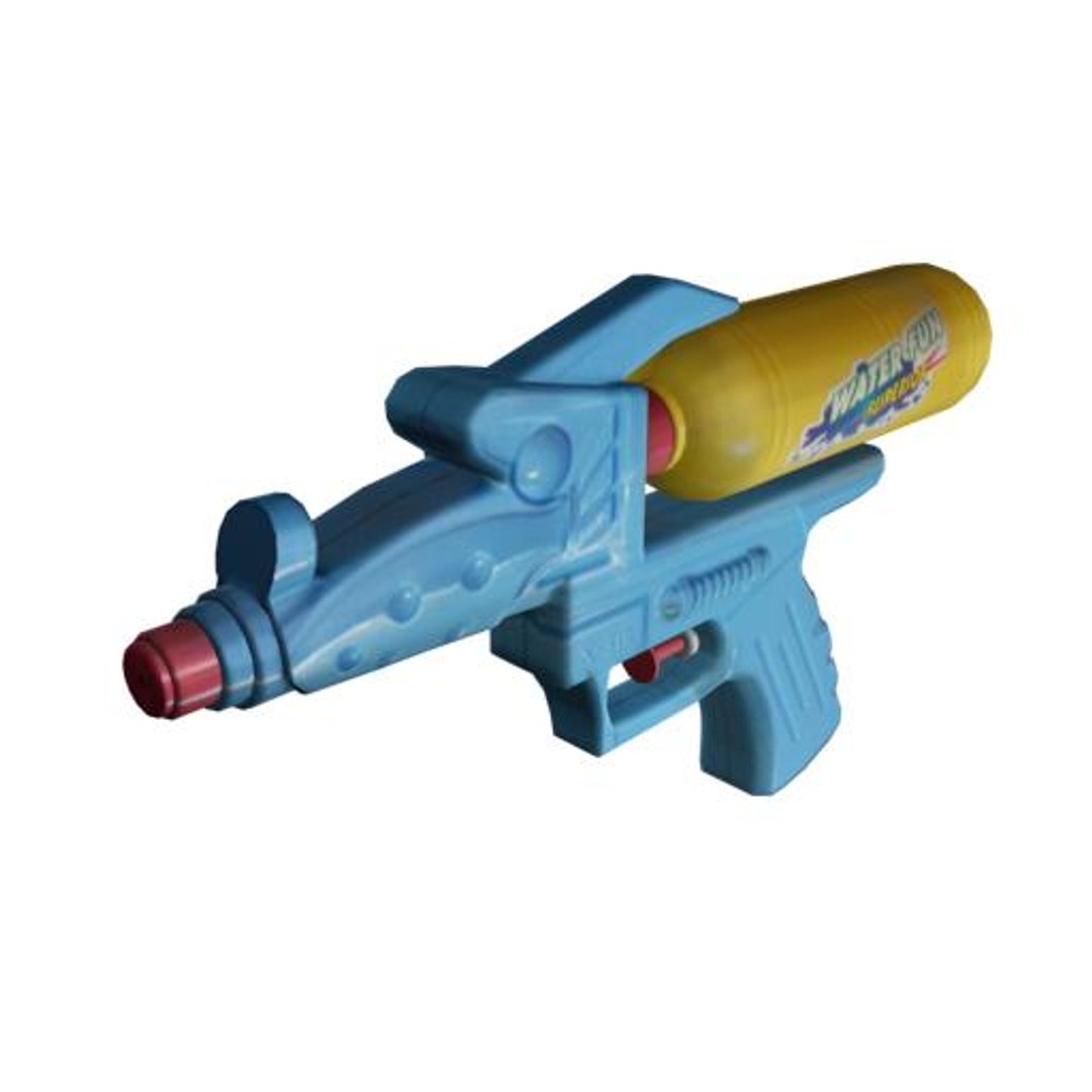 3d Water Gun Model