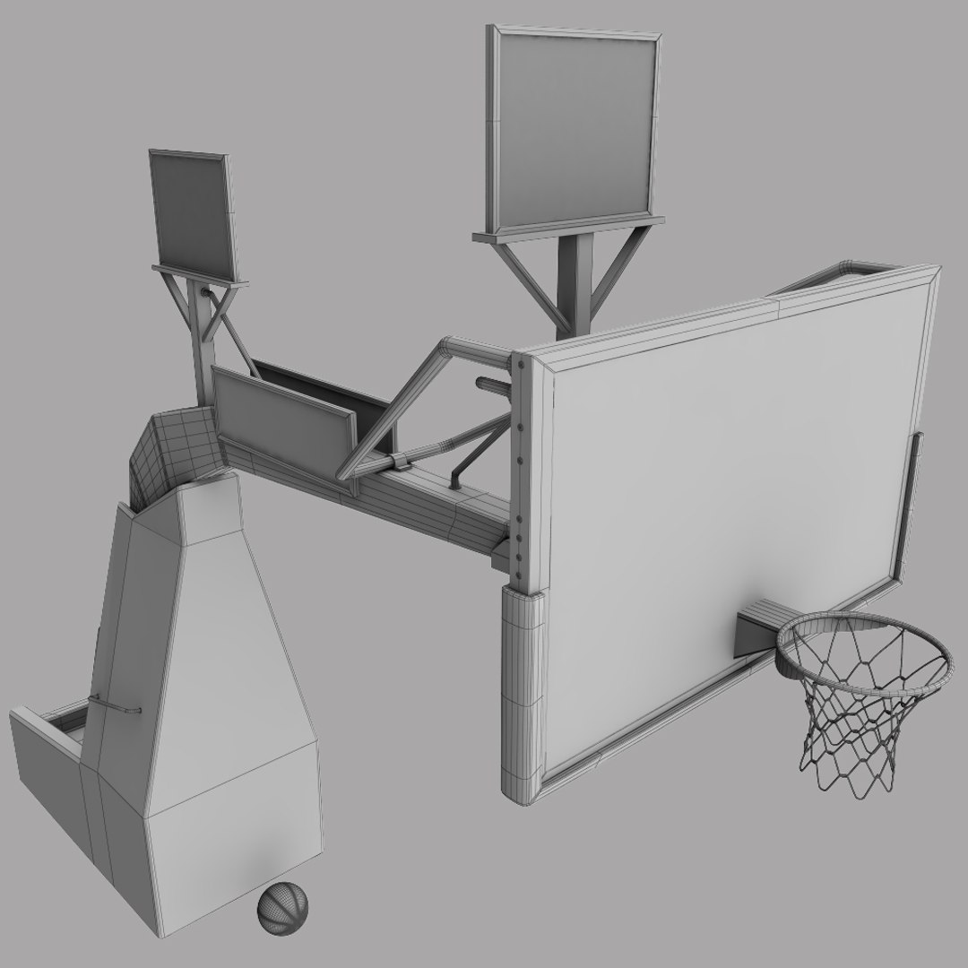 3d Model Basketball Hoop