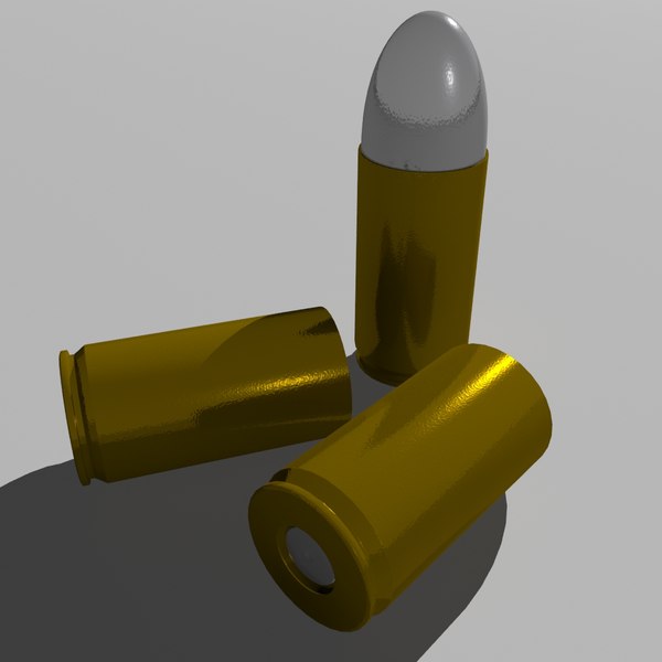 9mm bullet 3d model