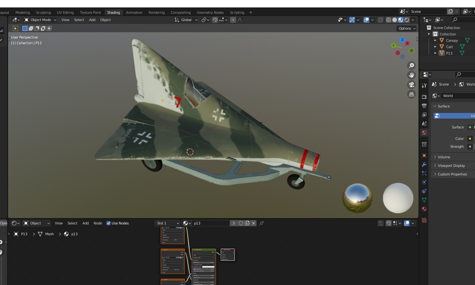3D Lippisch P 13 Nazi Coal Plane - TurboSquid 2426943