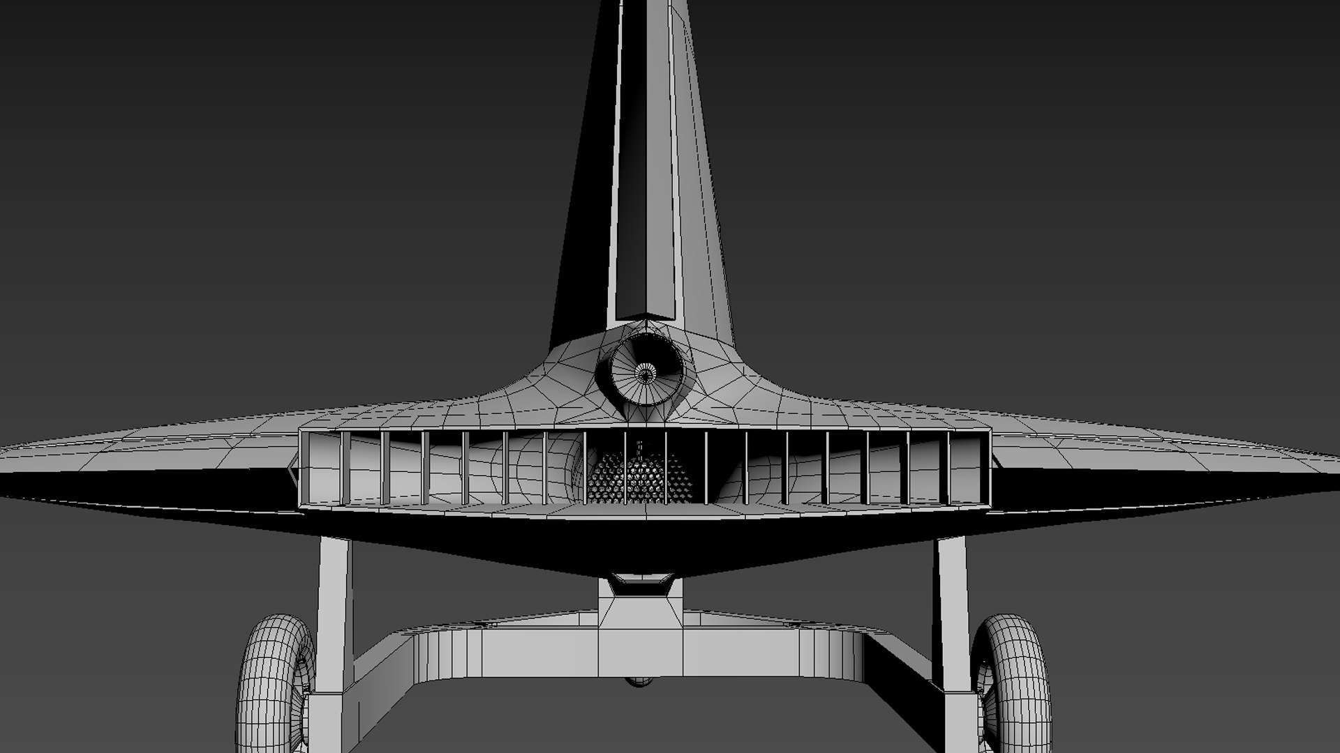 3D Lippisch P 13 Nazi Coal Plane - TurboSquid 2426943