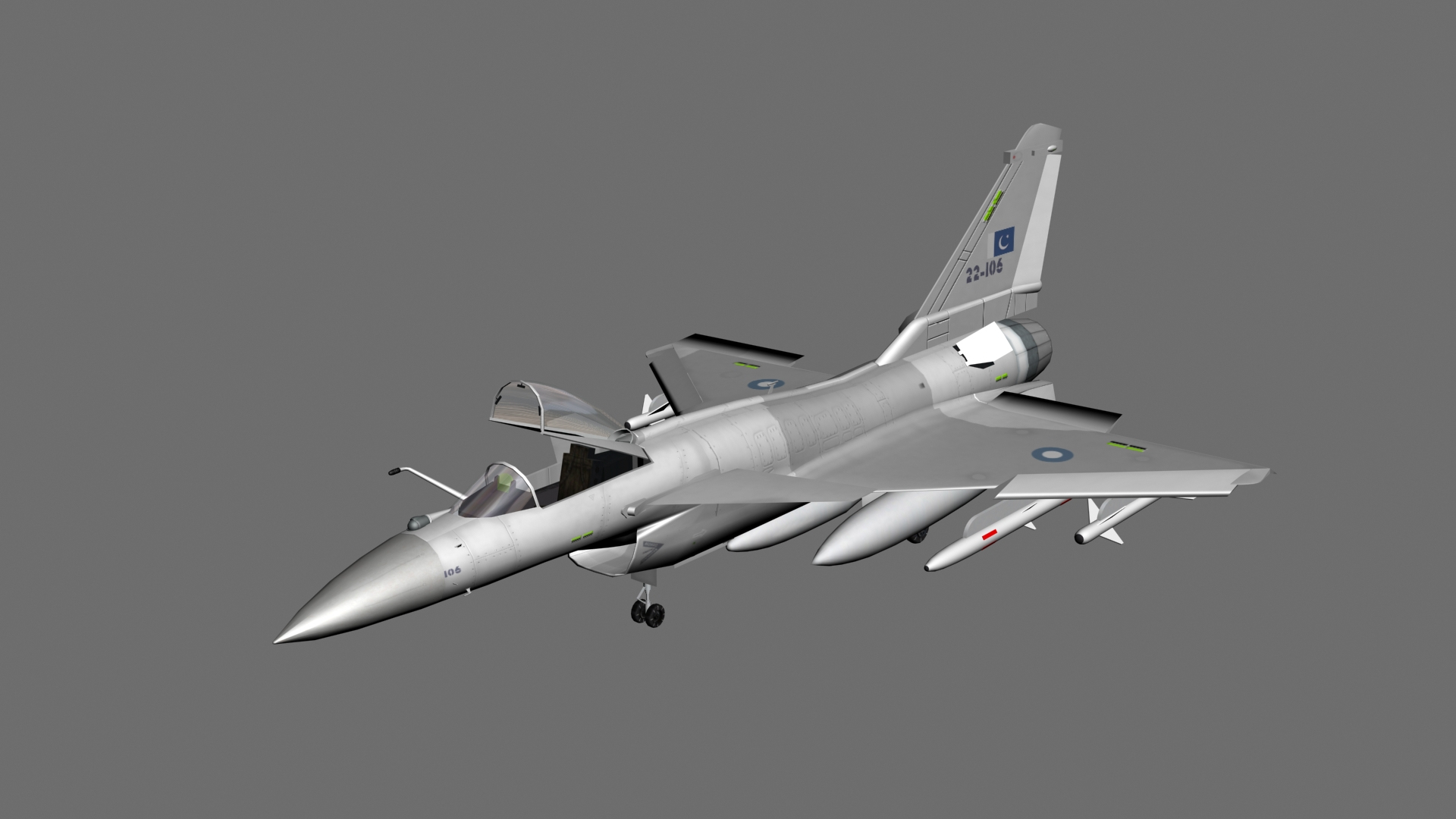 J-10C Model - TurboSquid 1908861