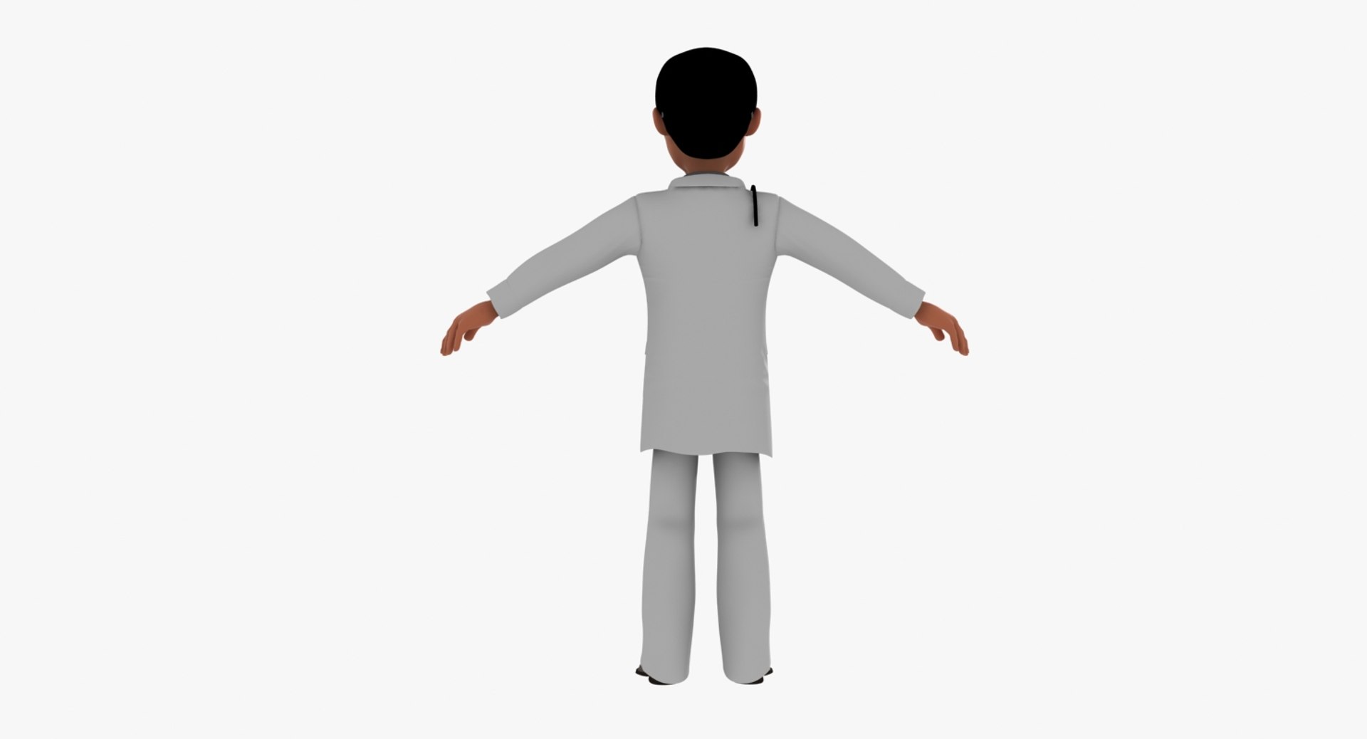 3D Saudi Doctor Model - TurboSquid 1450641