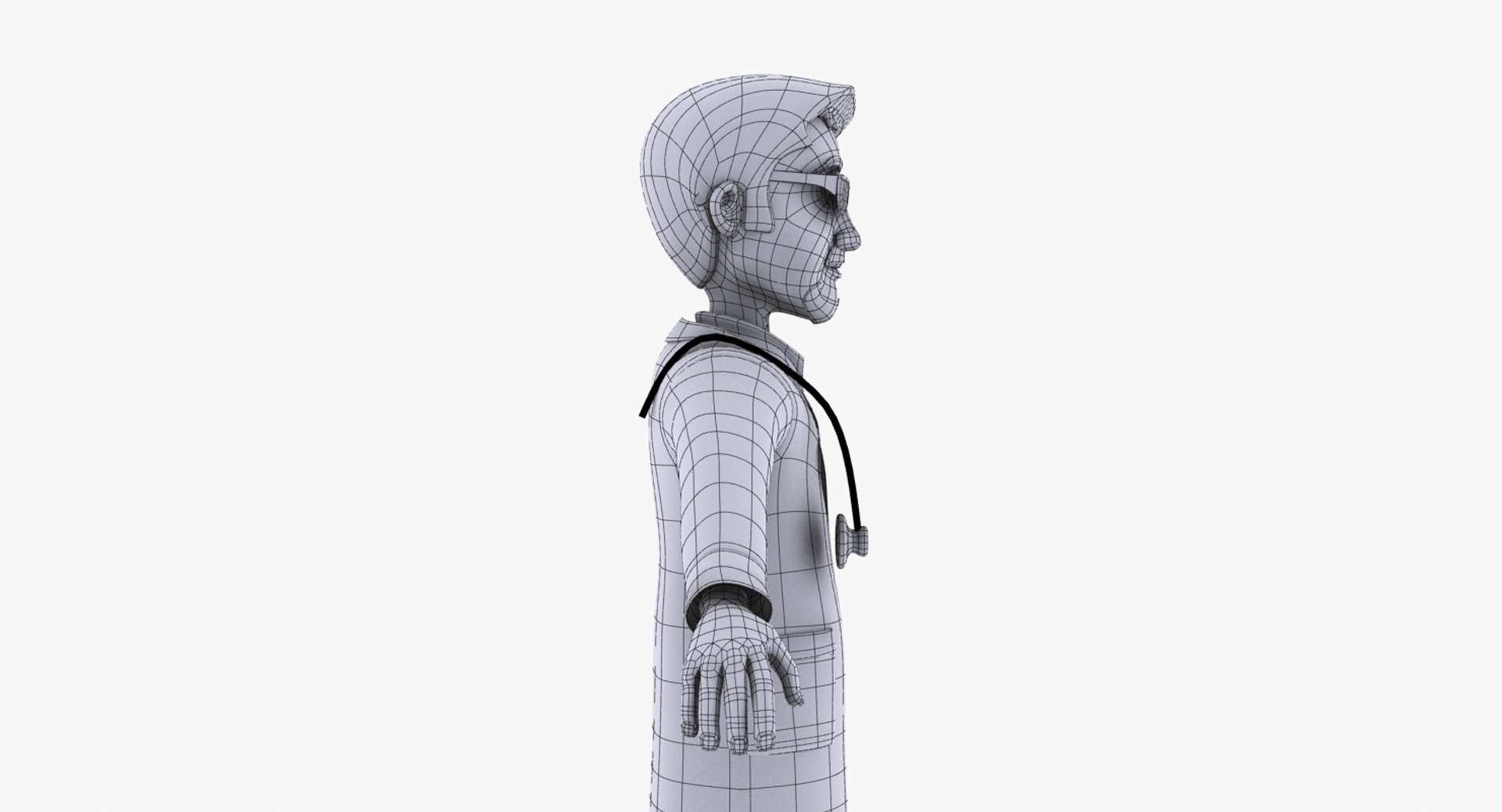 3D Saudi Doctor Model - TurboSquid 1450641