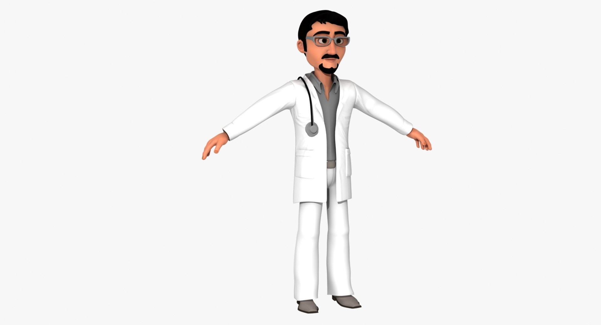 3D Saudi Doctor Model - TurboSquid 1450641