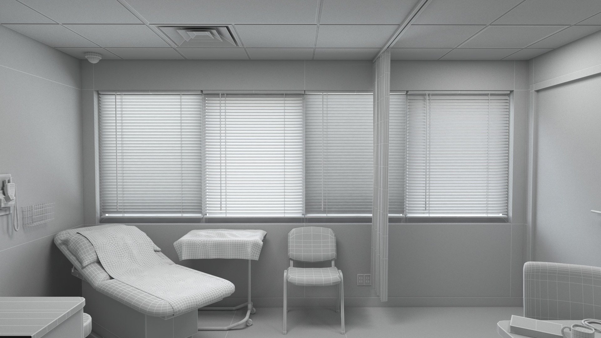 3D Doctor Office Model - TurboSquid 1940290