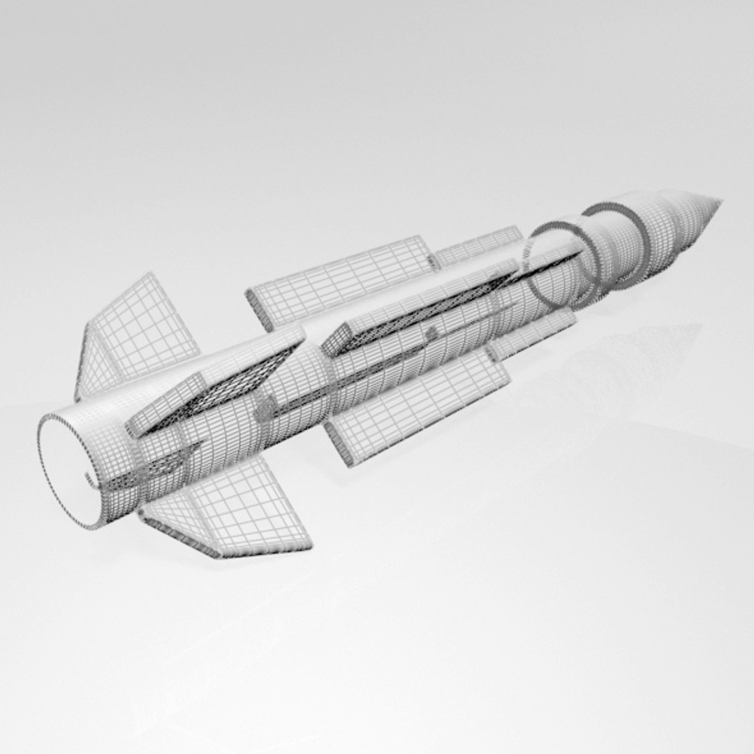 Missile 07 Model - TurboSquid 1825388