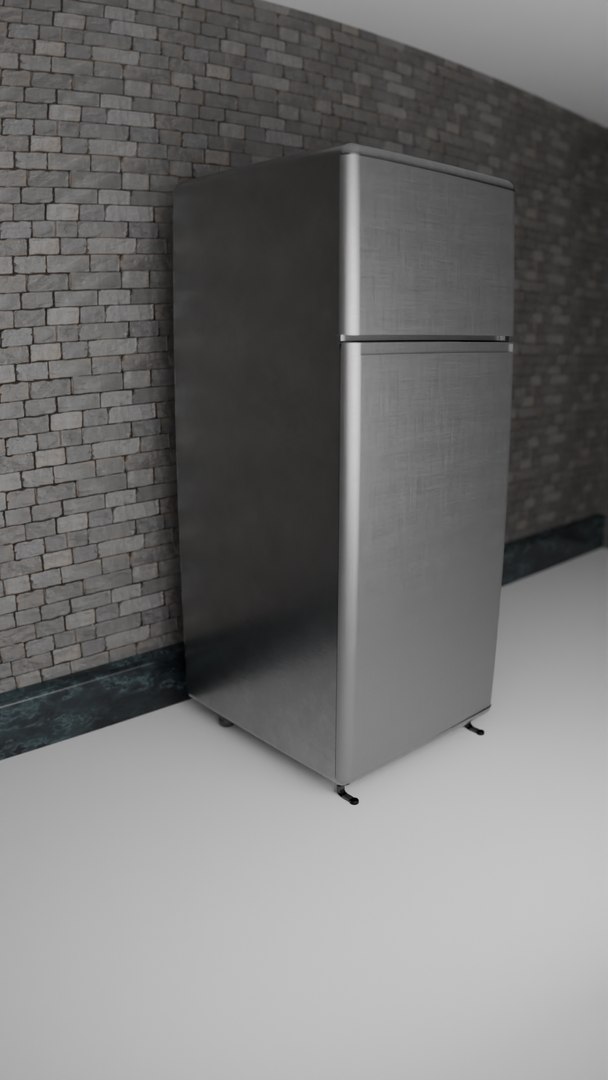 Fridge Refrigerator 3D Model - TurboSquid 2260026