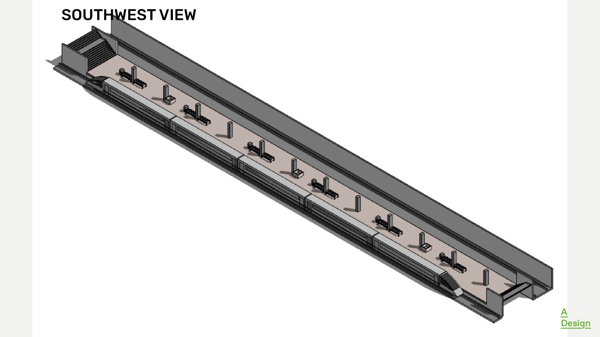 Subway Station - Revit Model 3D Model - TurboSquid 2018307