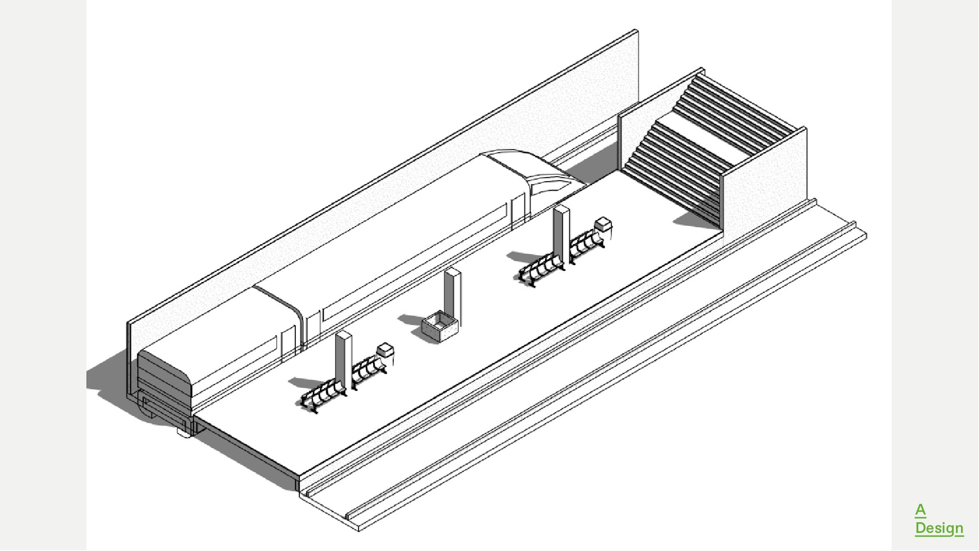 Subway Station - Revit Model 3D Model - TurboSquid 2018307