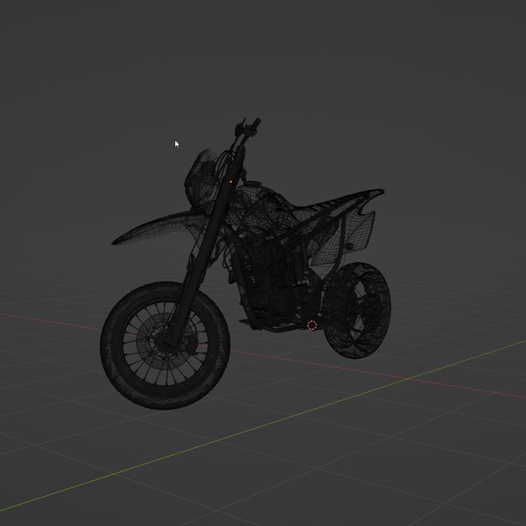 3D KAWASAKI KLX 150 BF 2020 model - TurboSquid 2096554