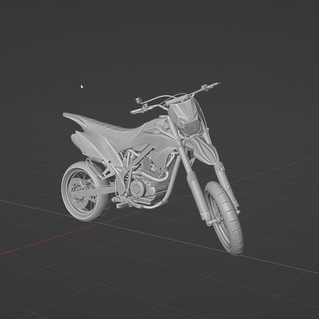3D KAWASAKI KLX 150 BF 2020 model - TurboSquid 2096554