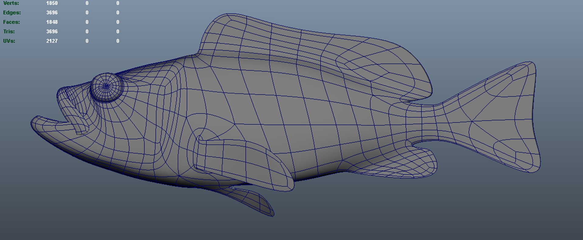3D Bocaccio Fish Model - TurboSquid 1378113