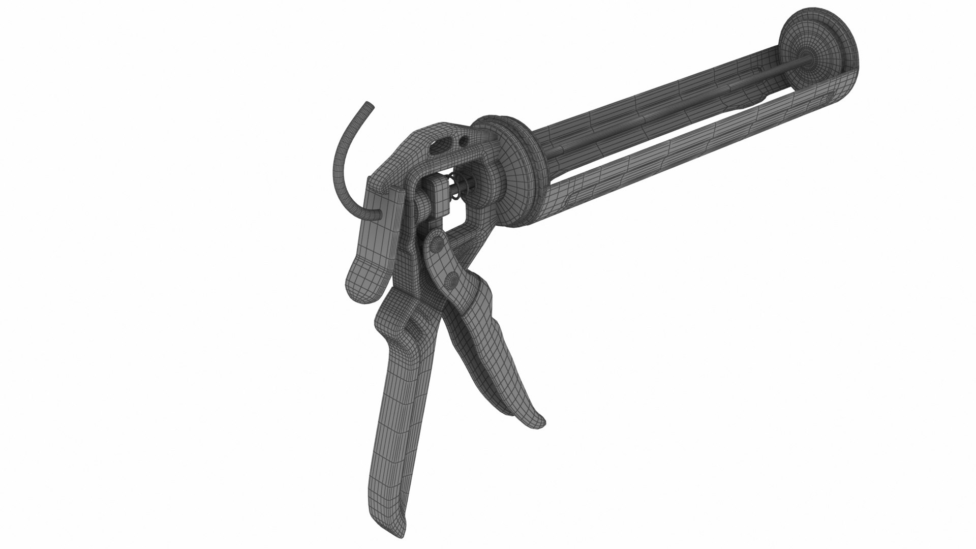 3D Caulking Gun Blue - TurboSquid 2001315