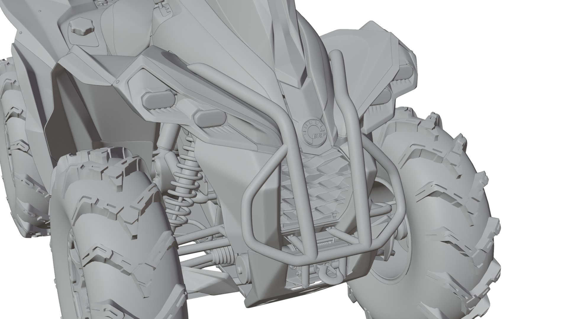 2025 Can Am Renegade XMR 1000 3D Model - TurboSquid 2388927