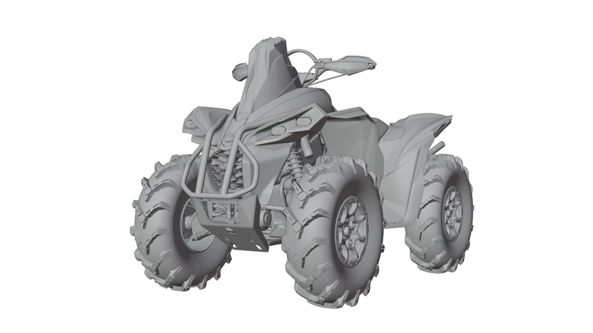 2025 Can Am Renegade XMR 1000 3D Model - TurboSquid 2388927