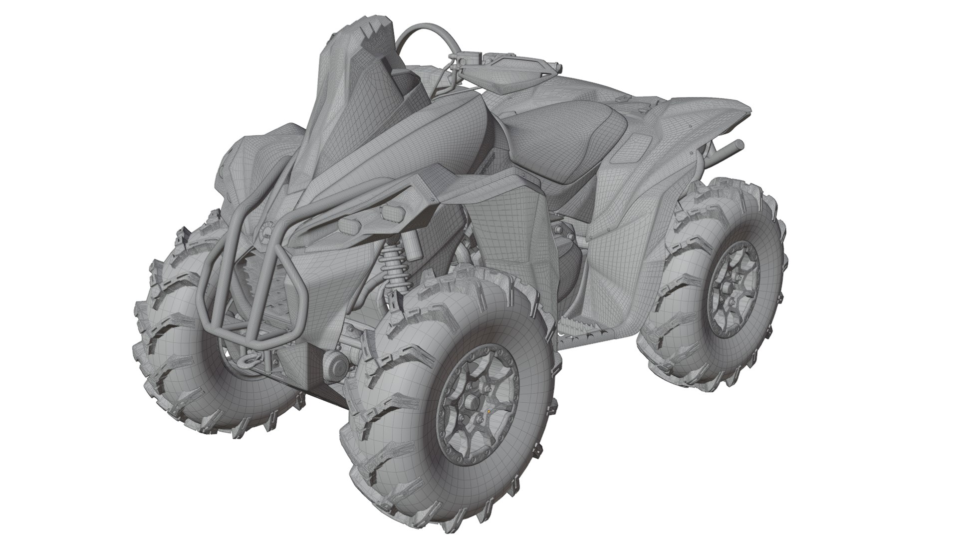 2025 Can Am Renegade XMR 1000 3D Model - TurboSquid 2388927