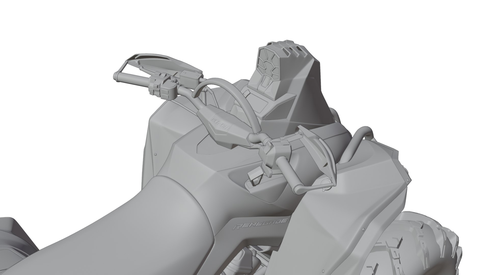2025 Can Am Renegade XMR 1000 3D Model - TurboSquid 2388927