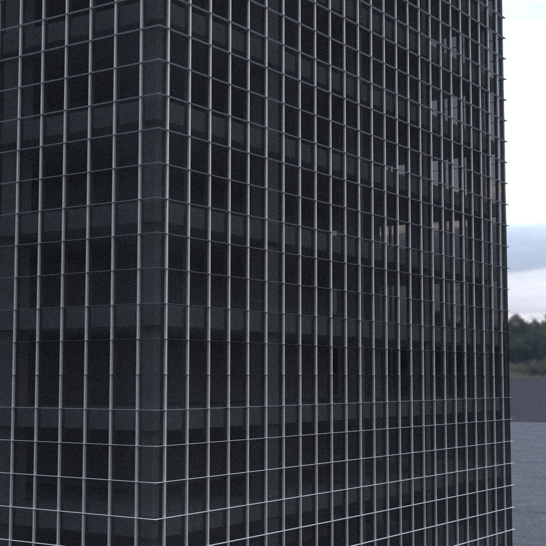 3D 20 Story Office Tower - TurboSquid 1222450