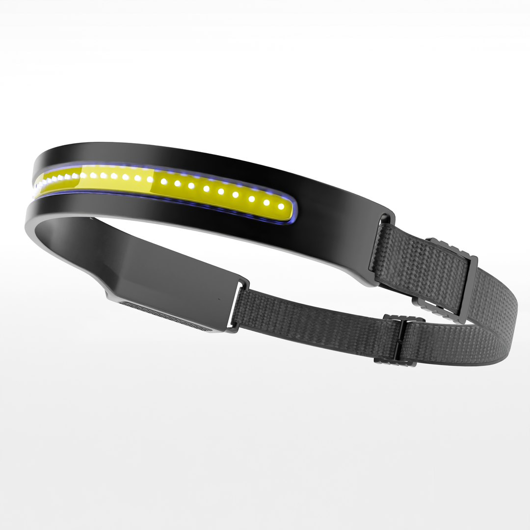 3D High-Poly Headlamp 3D Model Detailed Realistic Model - TurboSquid ...