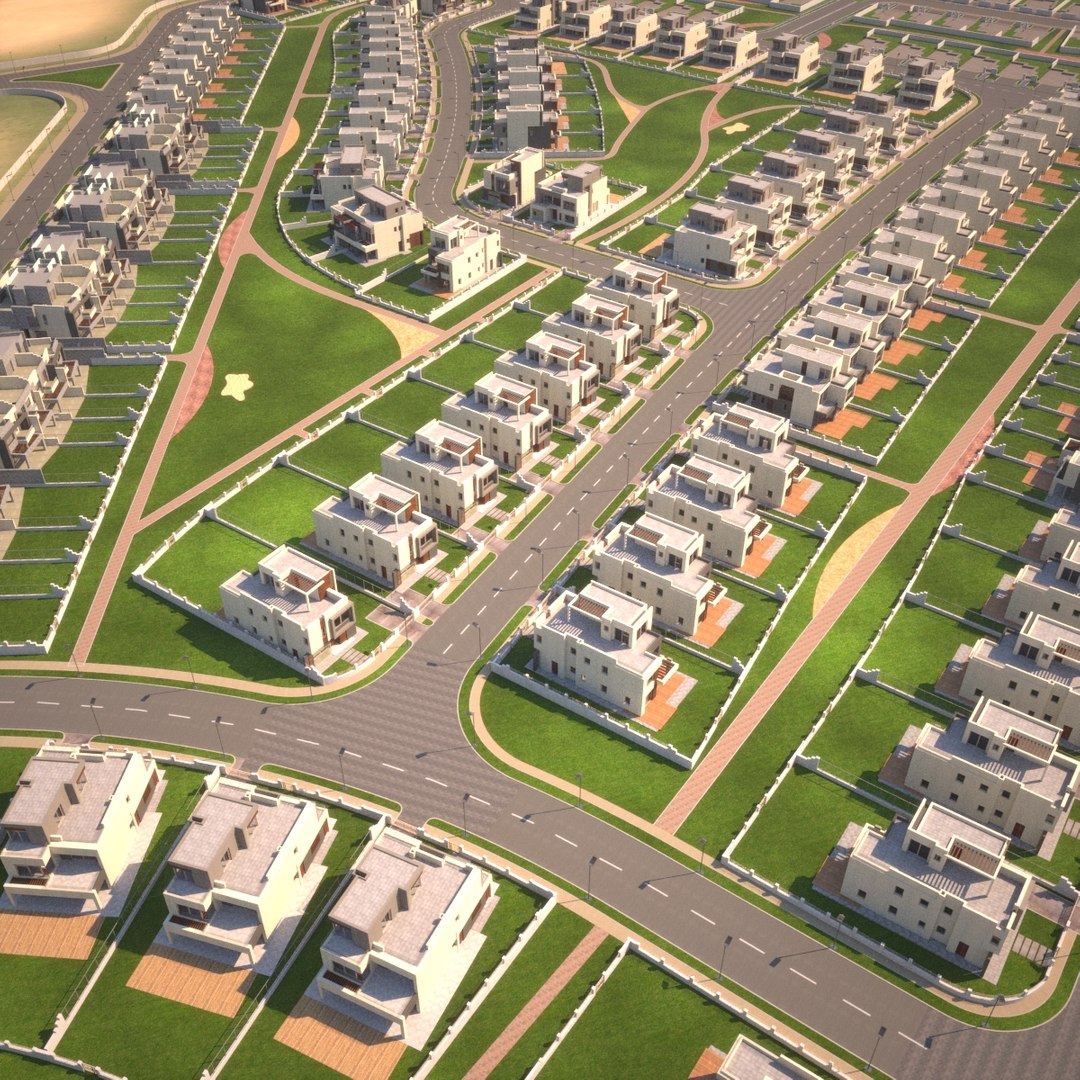 3D Suburb-2017 - TurboSquid 1759465