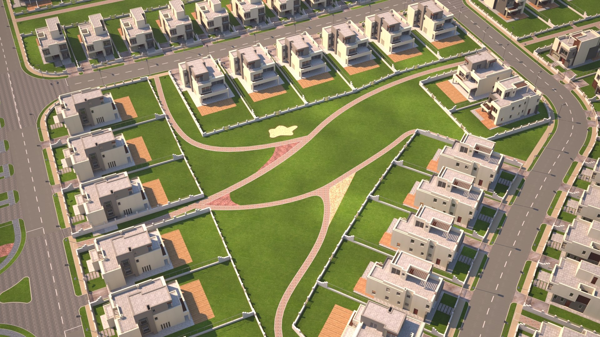 3D Suburb-2017 - TurboSquid 1759465