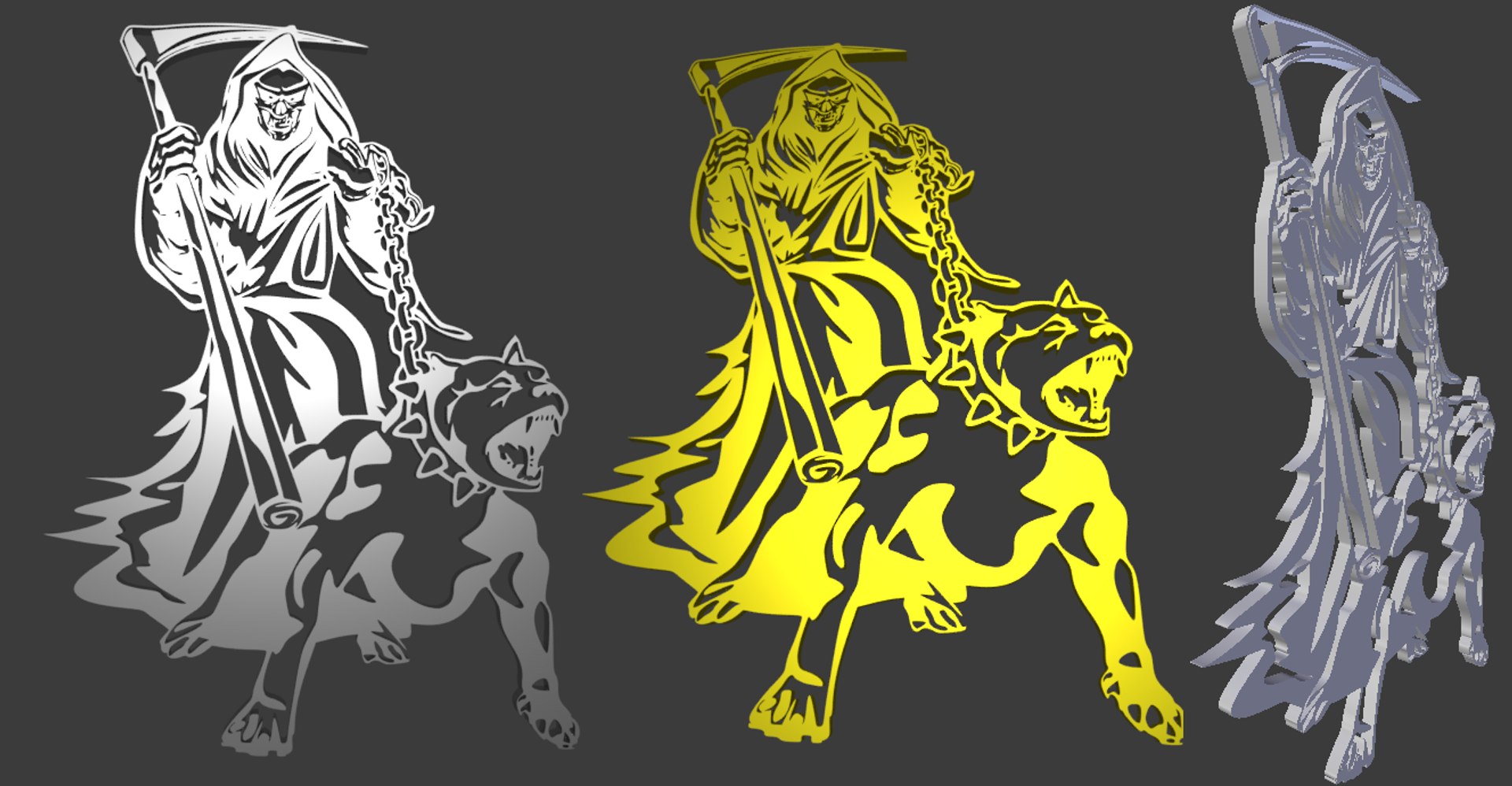 Devil Evil Logo 3D Model - TurboSquid 1713833