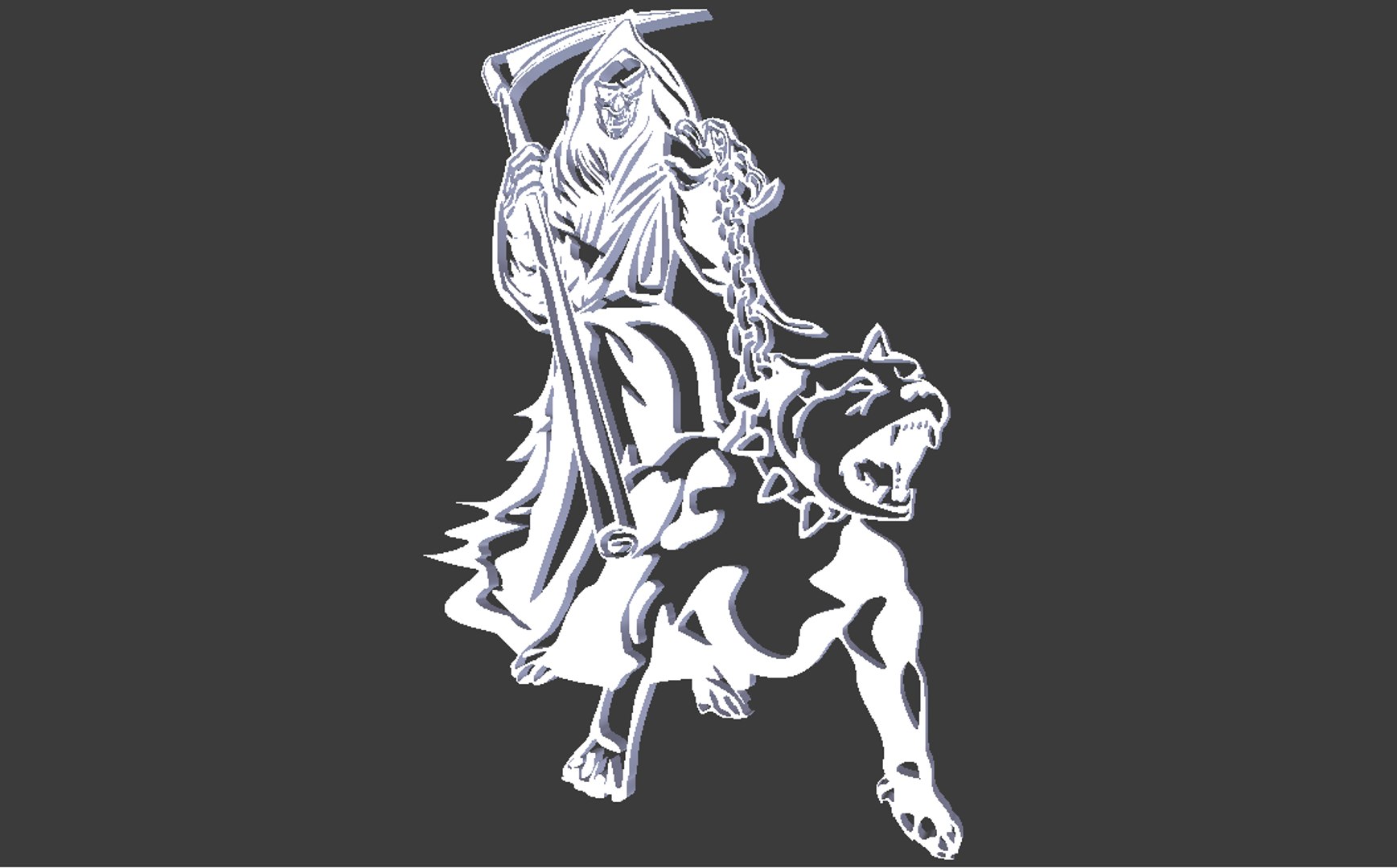 Devil Evil Logo 3D Model - TurboSquid 1713833