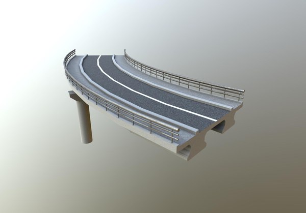 road bridge 3d model