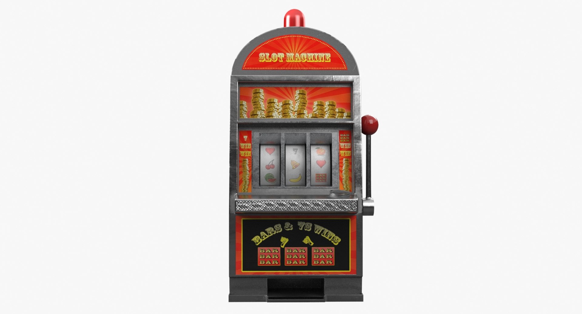 Slot Machine Model - TurboSquid 1393782