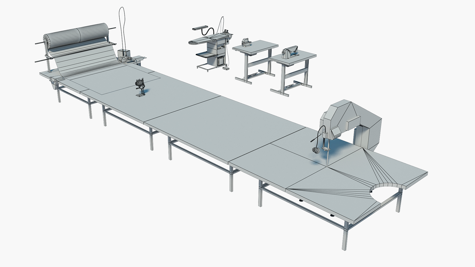 3D model Sewing factory - TurboSquid 1832873