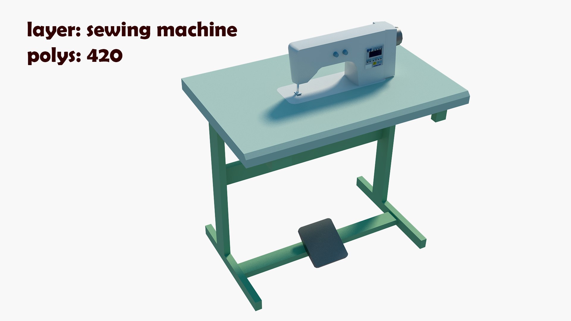 3D Model Sewing Factory - TurboSquid 1832873