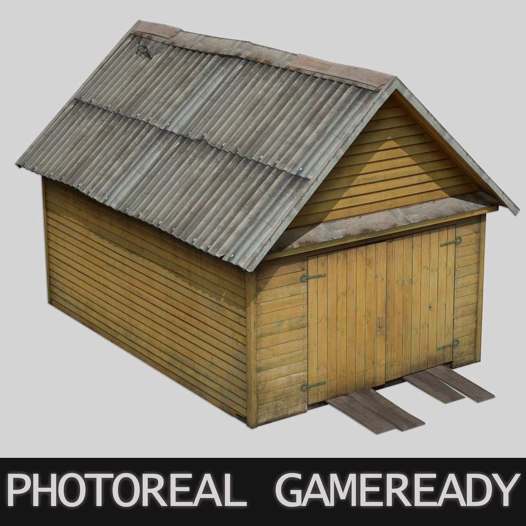 Photoreal Garage 3D - TurboSquid 1410152