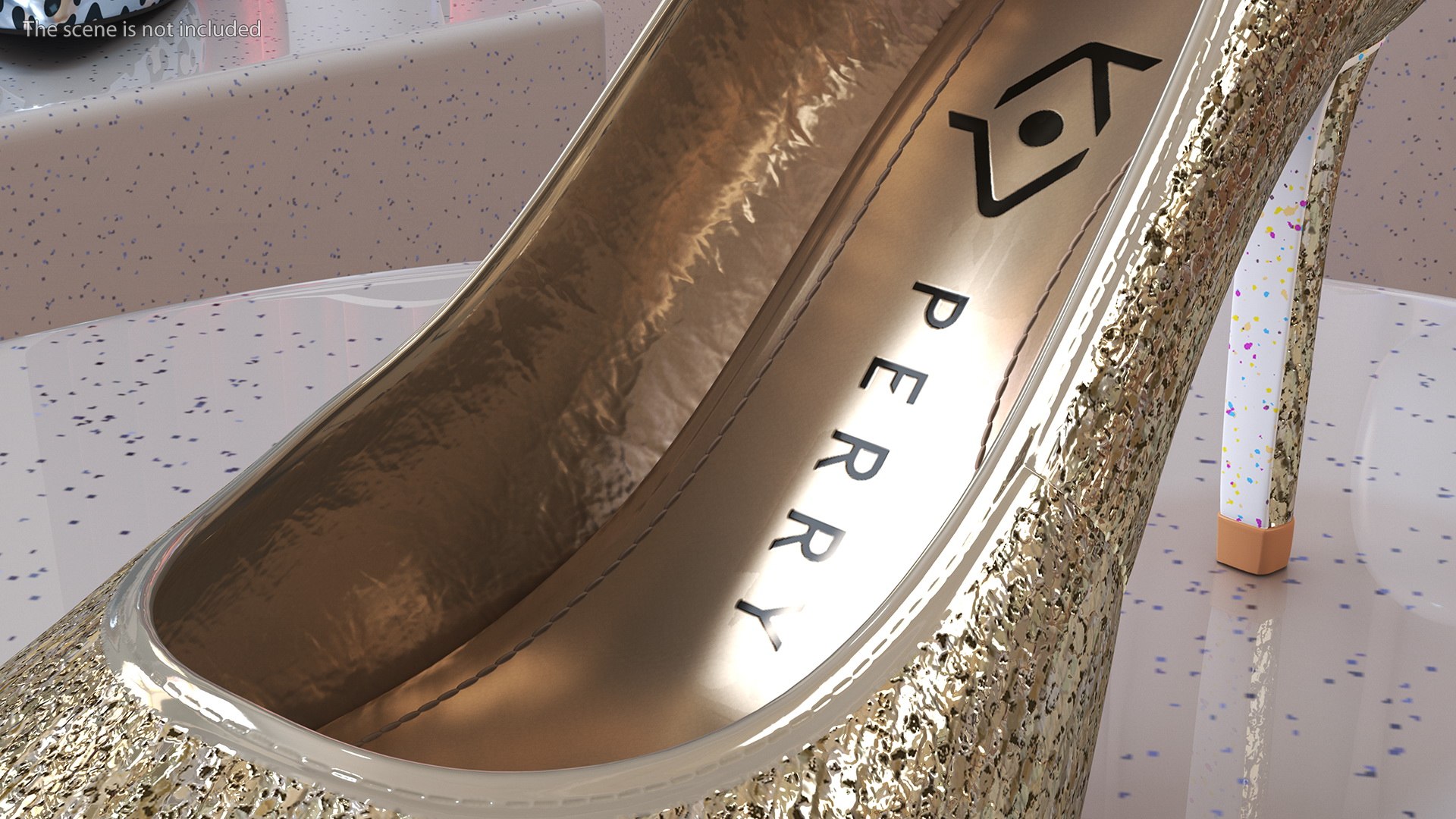 Katy Perry Sparkly Sissy Pumps 3D Model - TurboSquid 1831689