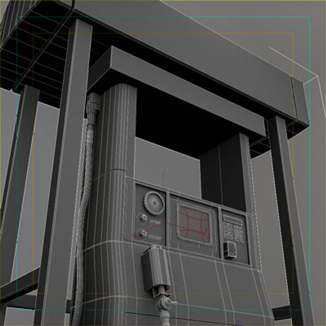 Dispenser Cng 3d Model