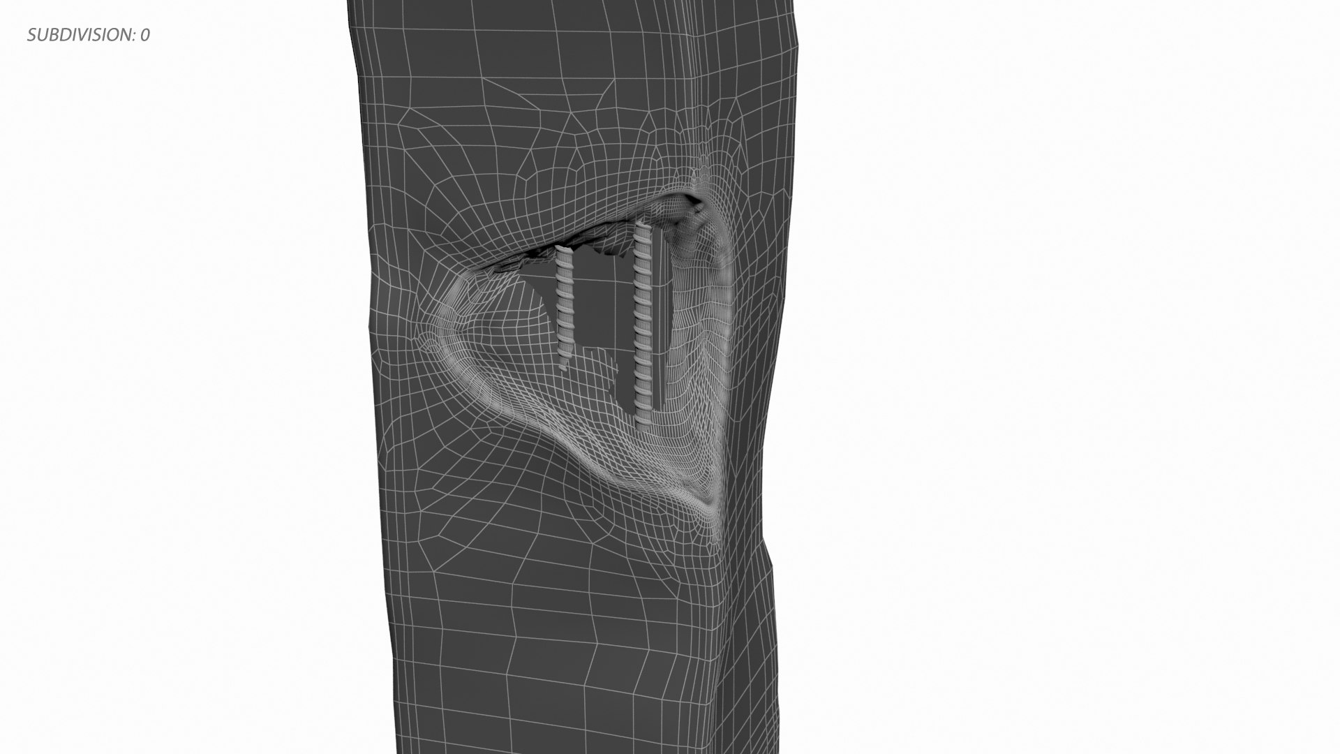 3D Pillar Column Rubble Model - TurboSquid 1674766