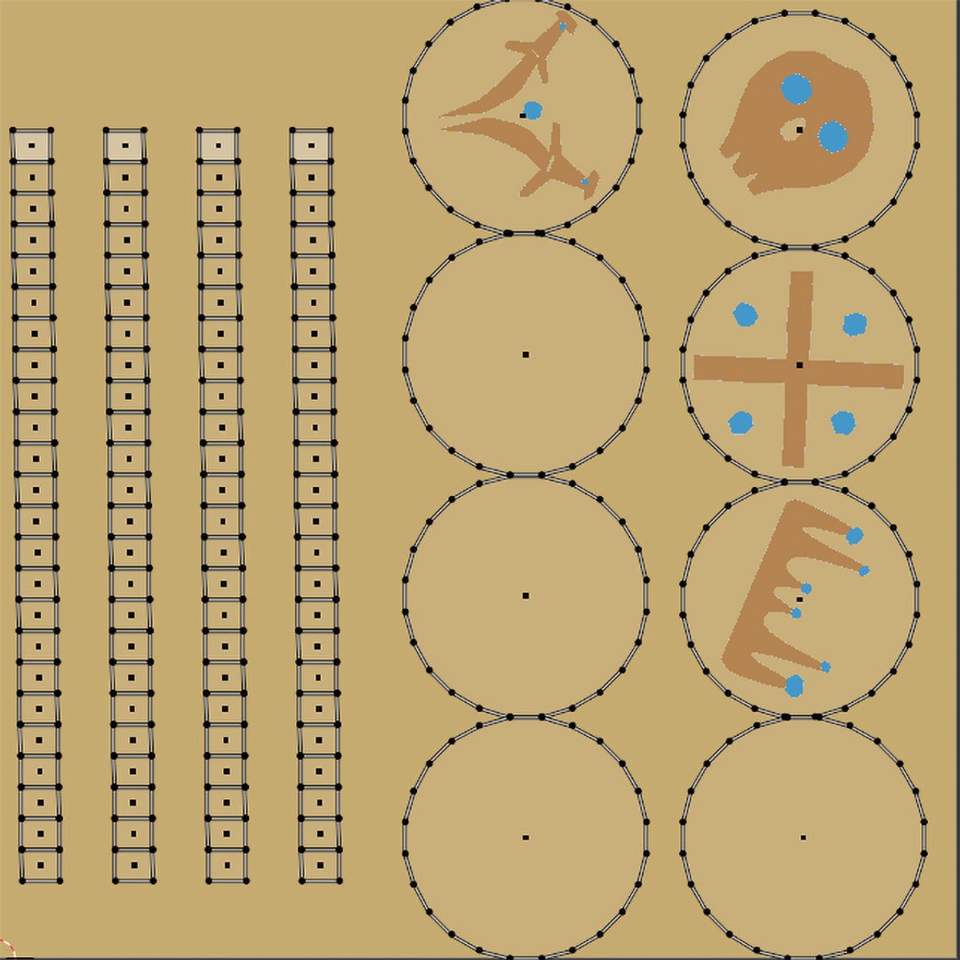 Handpaint Gold Coins Seamless Texture 3D Model - TurboSquid 1939984