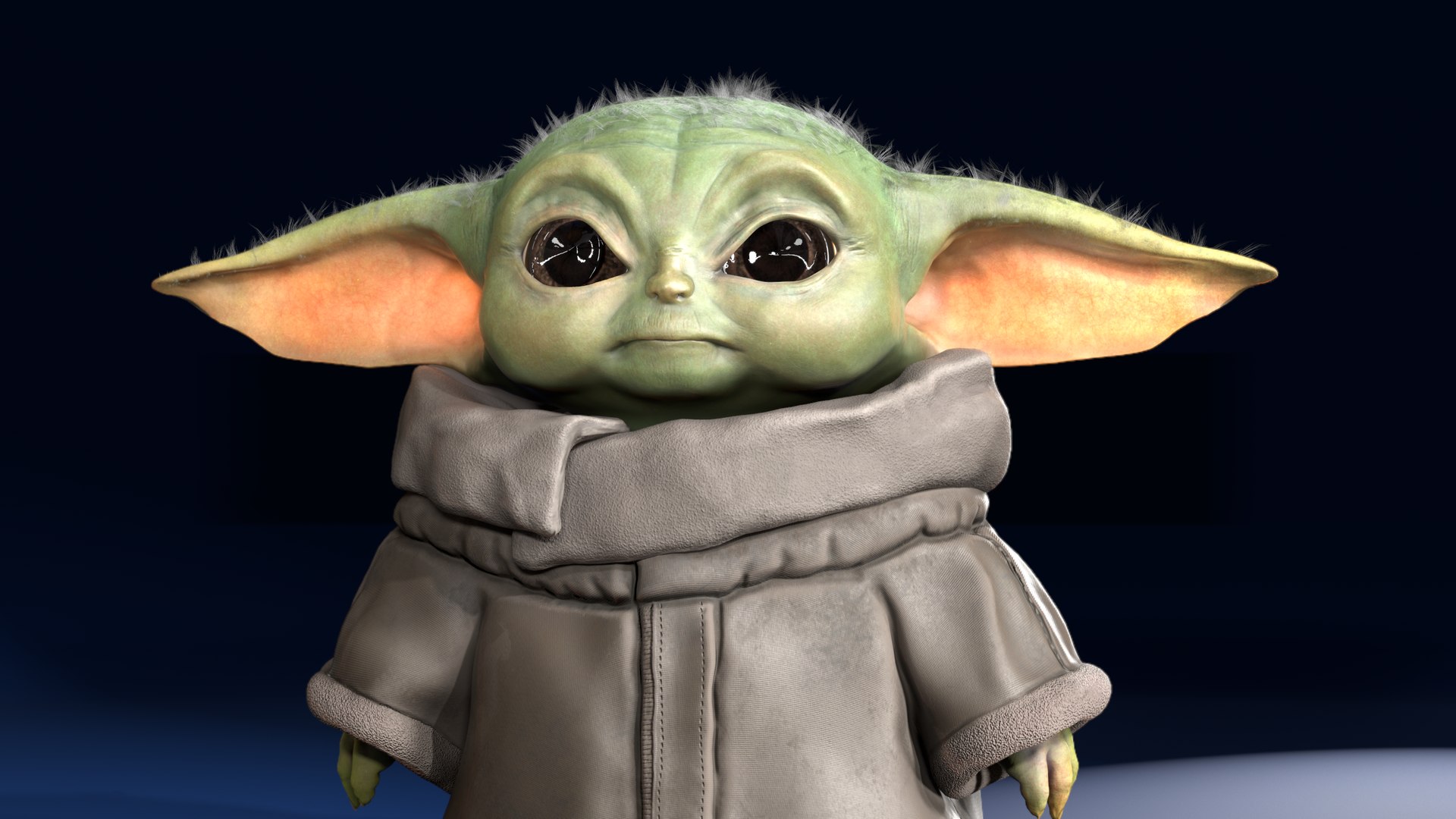 3D Grogu - TurboSquid 2045188