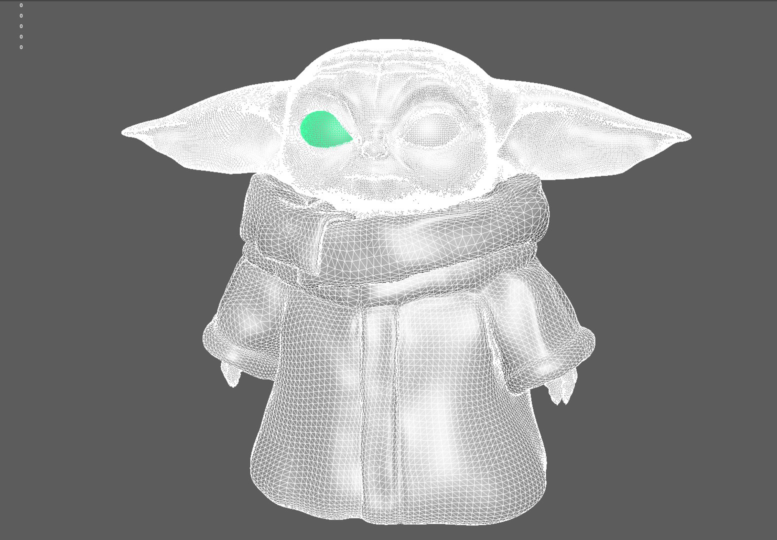 3D Grogu - TurboSquid 2045188