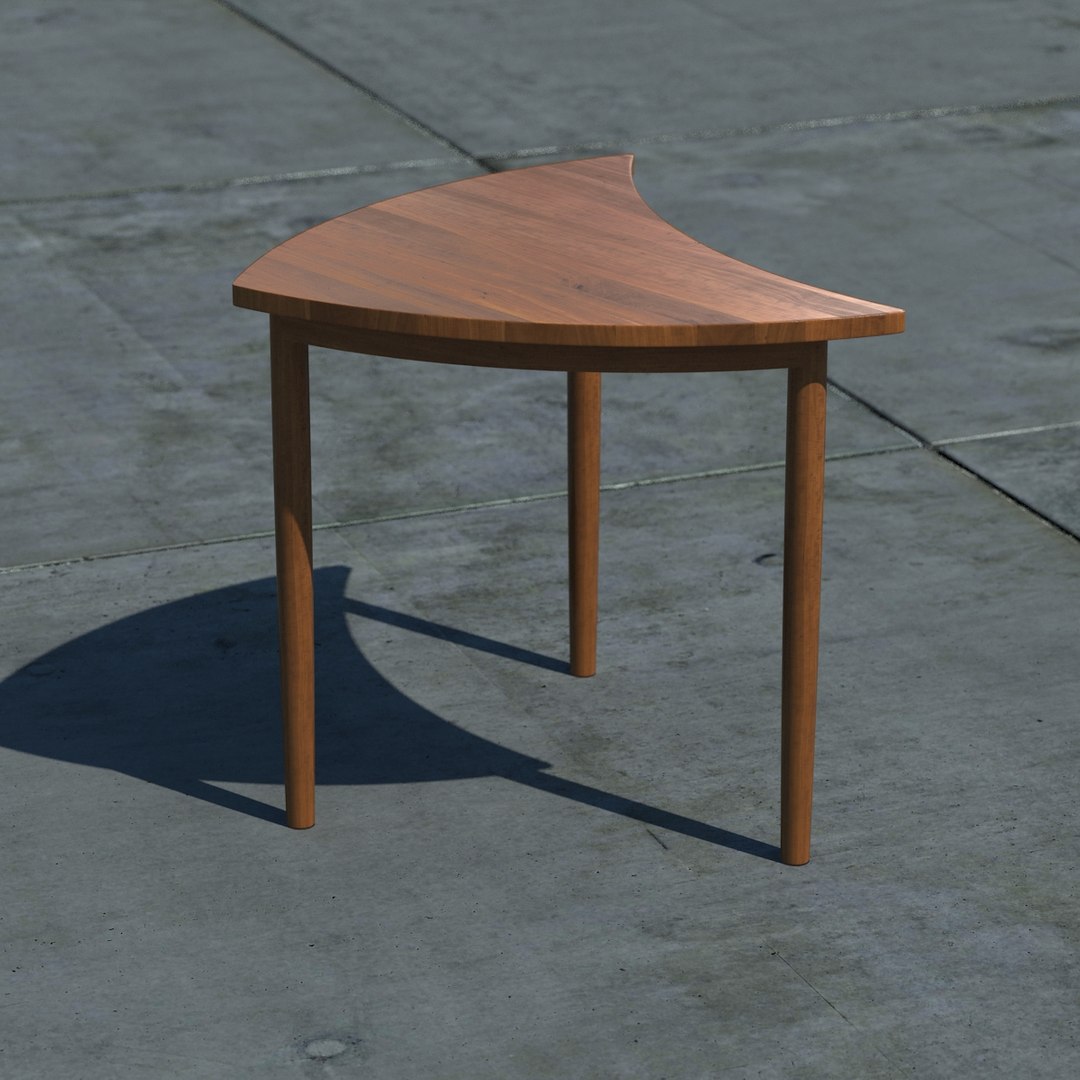 3d pinwheel table model