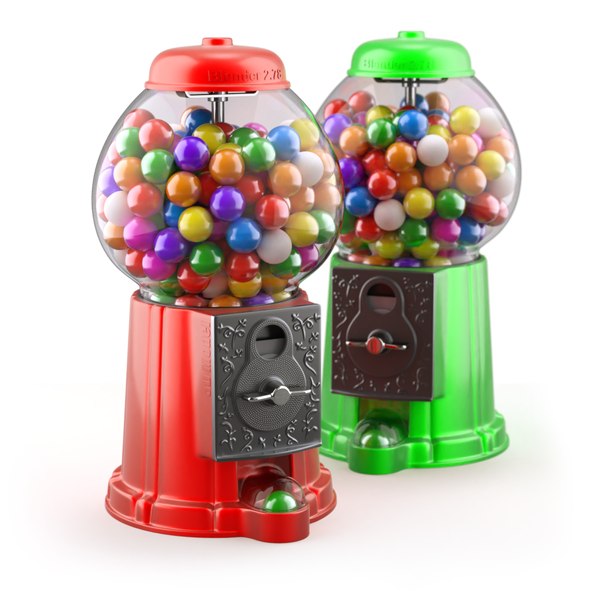 Gumball Machine Blender Models for Download | TurboSquid